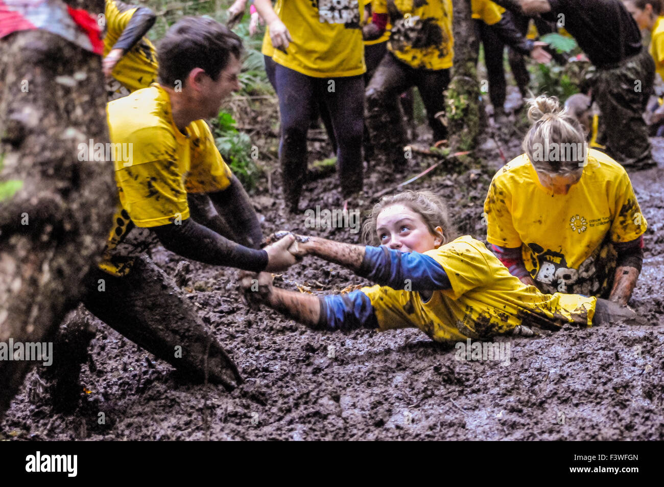 Castlewellan, Norther Ireland. 20151011 - Around 270 people took part ...