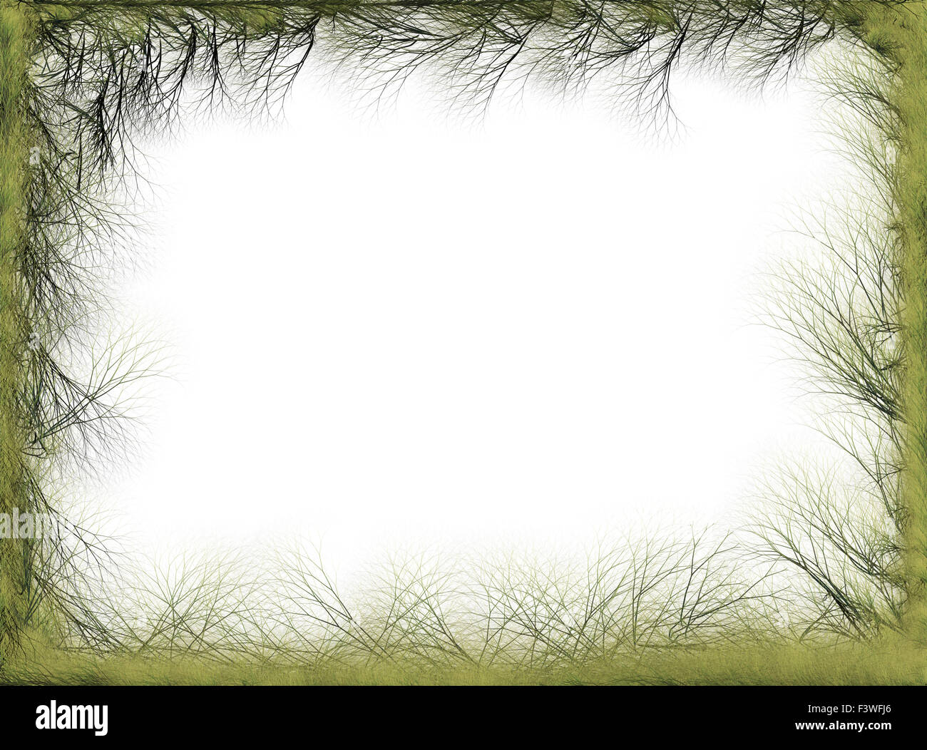 Abstract spring nature border Stock Photo - Alamy