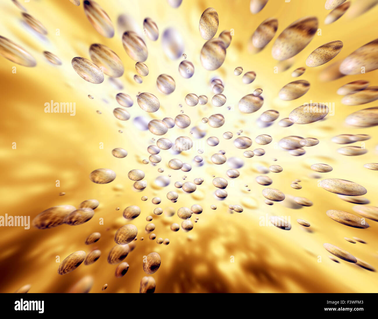 Golden bubbles hi-res stock photography and images - Alamy