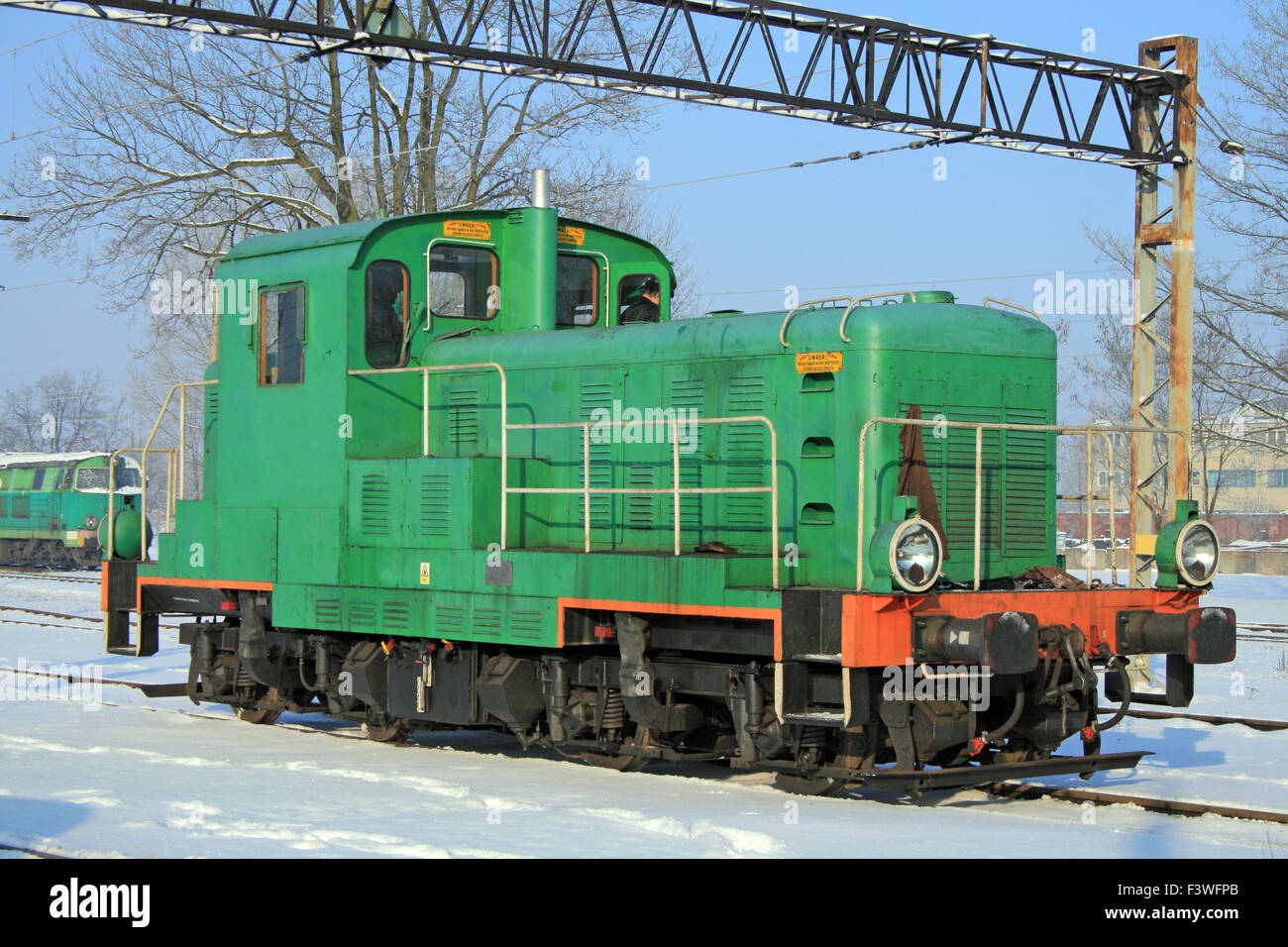 Green locomotive hi-res stock photography and images - Alamy