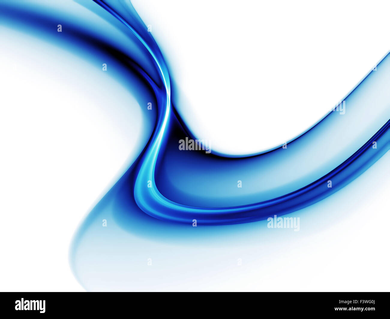 blue abstract motion, flowing energy Stock Photo - Alamy
