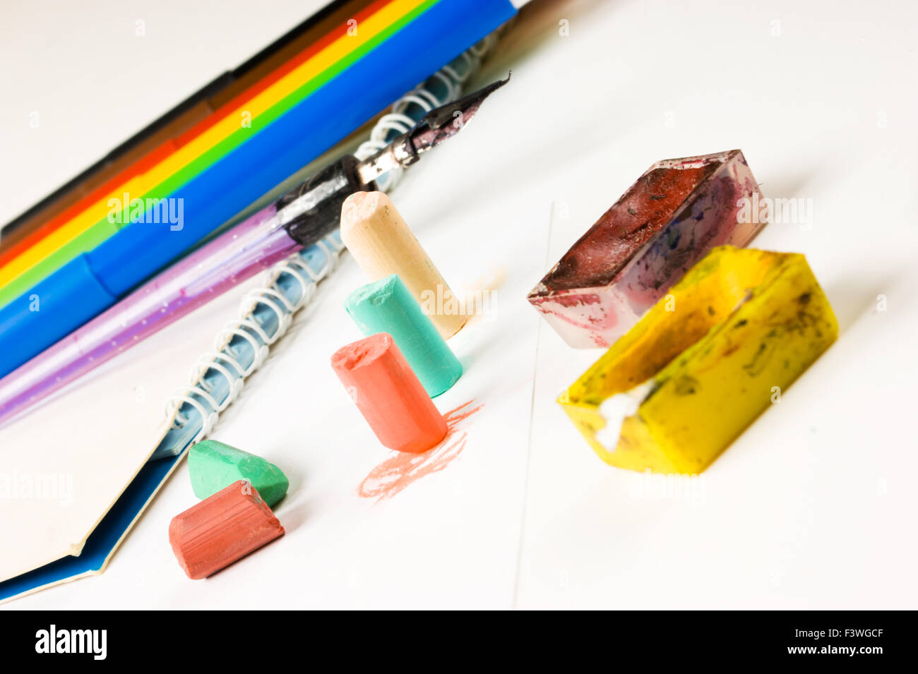 pastel chalk drawing Stock Photo - Alamy