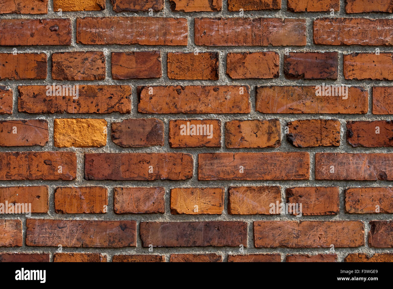 Vintage red brick wall texture Stock Photo - Alamy