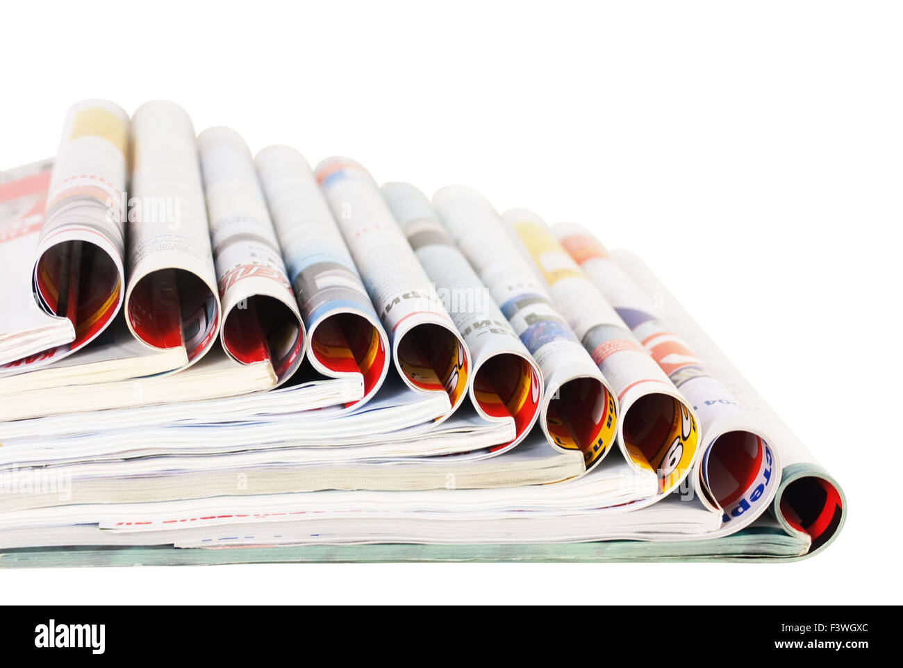 stack of magazines Stock Photo - Alamy