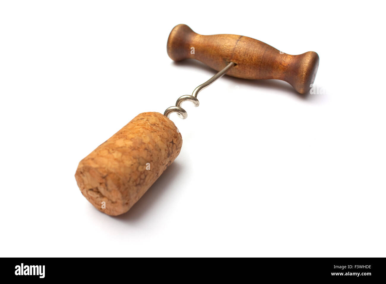 corkscrew with a mountain caps Stock Photo - Alamy