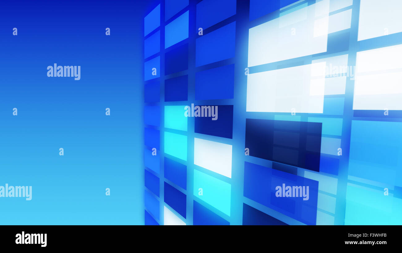 Futuristic blue abstract light background Stock Photo - Alamy