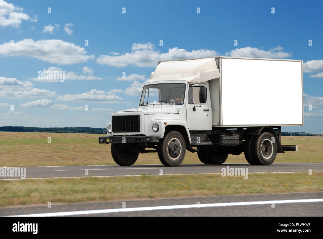 White pickup truck hi-res stock photography and images - Alamy