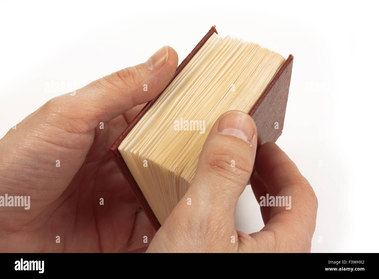 book in hand Stock Photo - Alamy