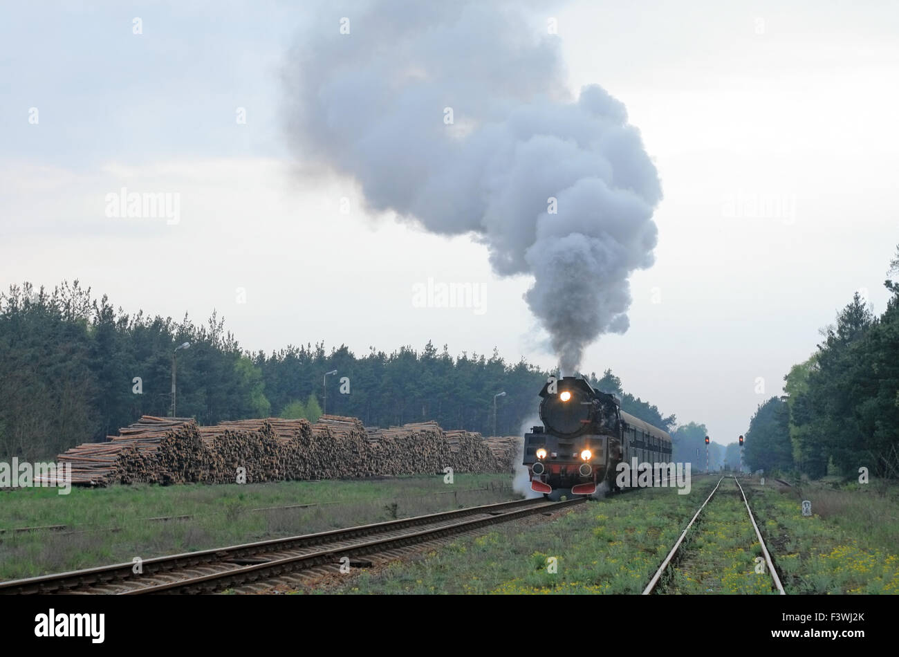 Passing Steam Train High Resolution Stock Photography and Images - Alamy