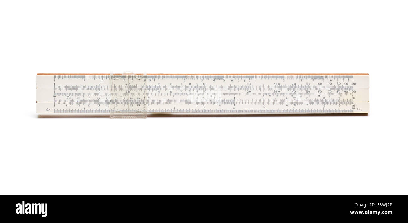 Slide rule and calculator hi-res stock photography and images - Alamy