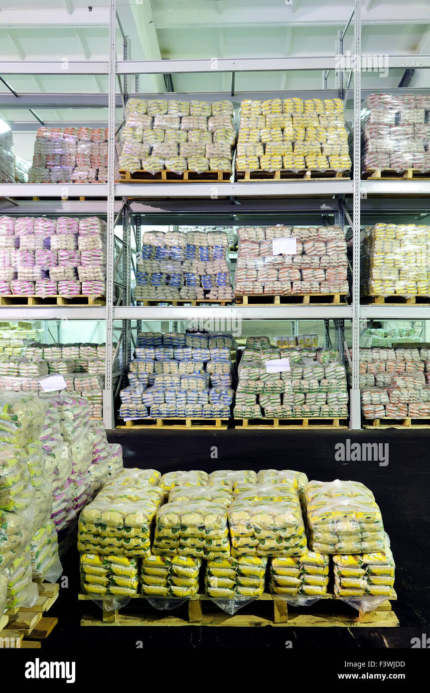 Production in warehouse Stock Photo - Alamy
