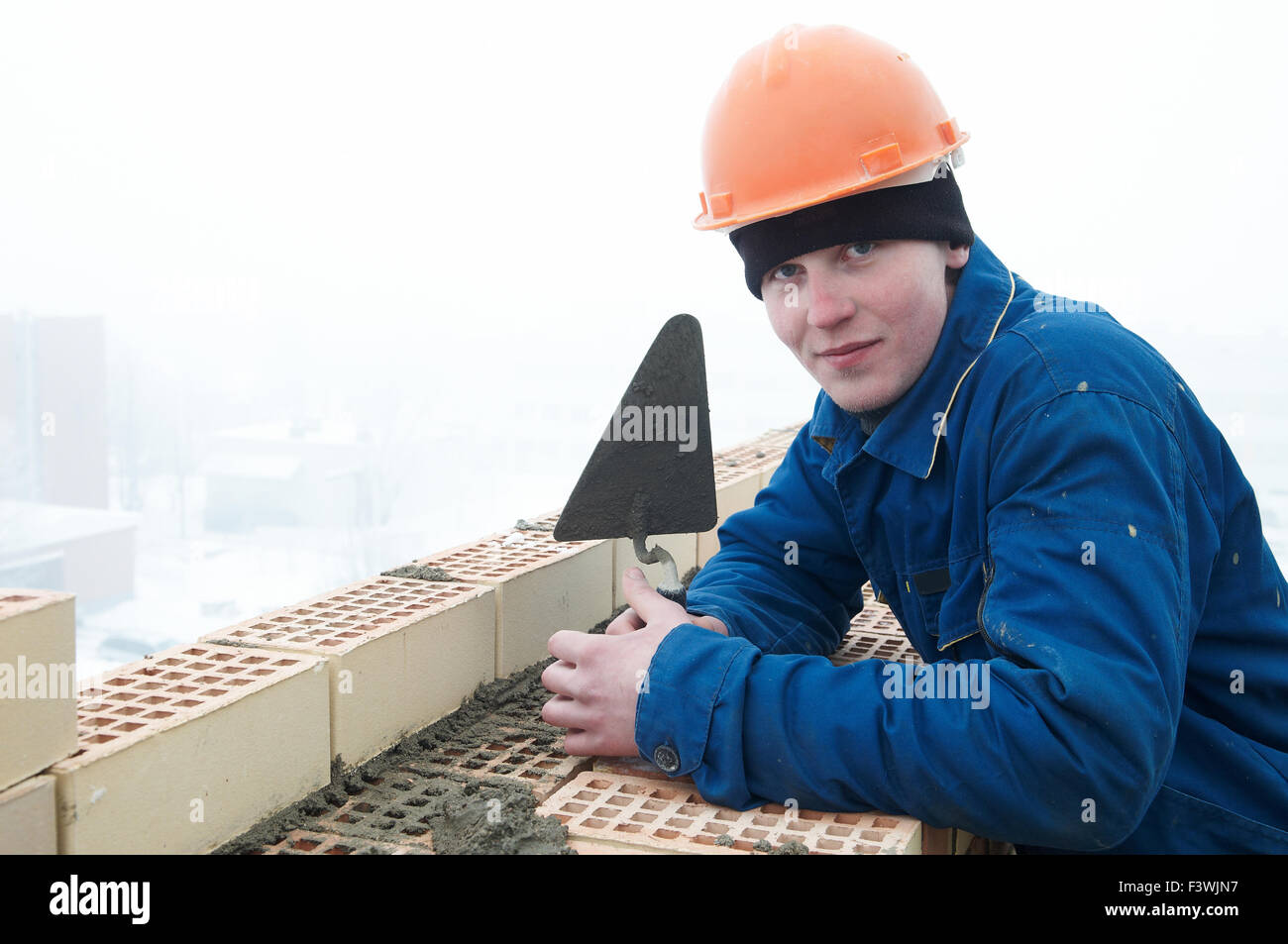 Brick layer hi-res stock photography and images - Alamy