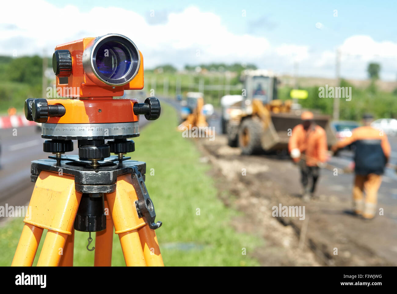Level levelling ground hi-res stock photography and images - Alamy