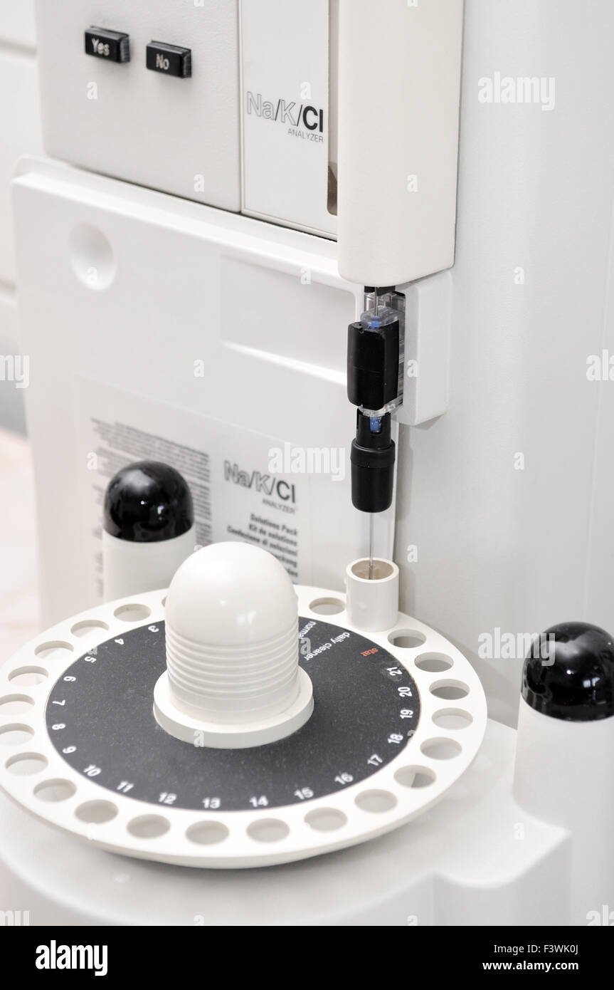 Medical analyzer - equipment for tests Stock Photo - Alamy