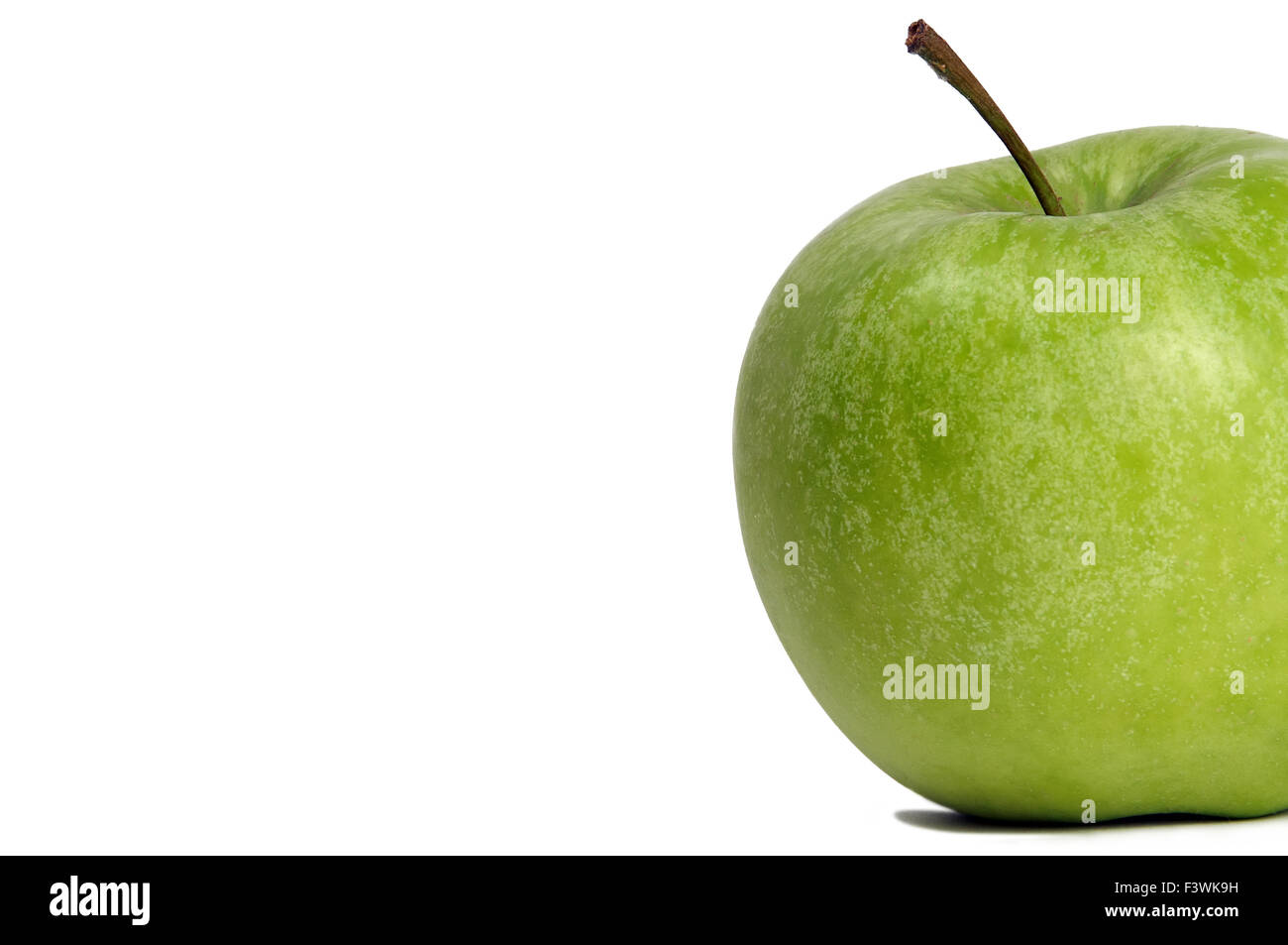 Green apple closeup isolated hi-res stock photography and images - Alamy