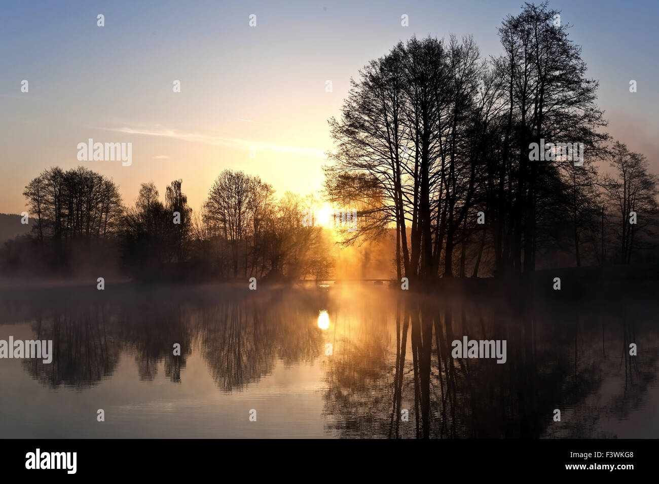 At the Lake Stock Photo - Alamy