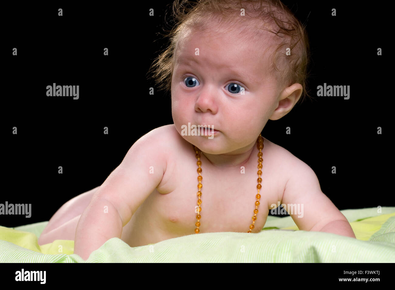 baby pad on green Stock Photo - Alamy
