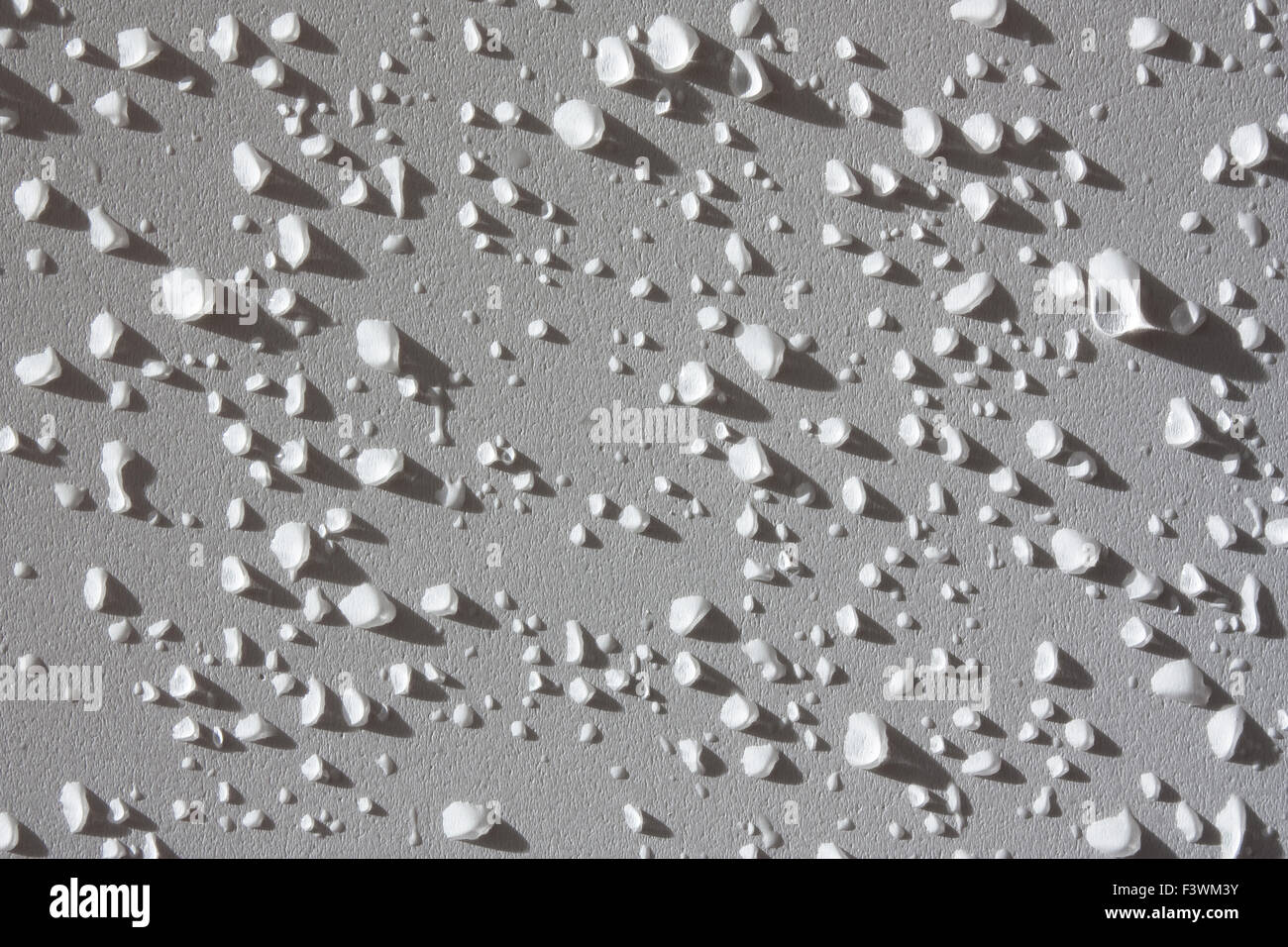 White wall spattered with drops Stock Photo - Alamy