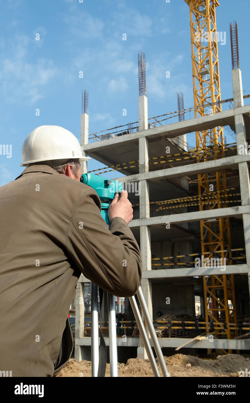 Transit level engineer hi-res stock photography and images - Alamy
