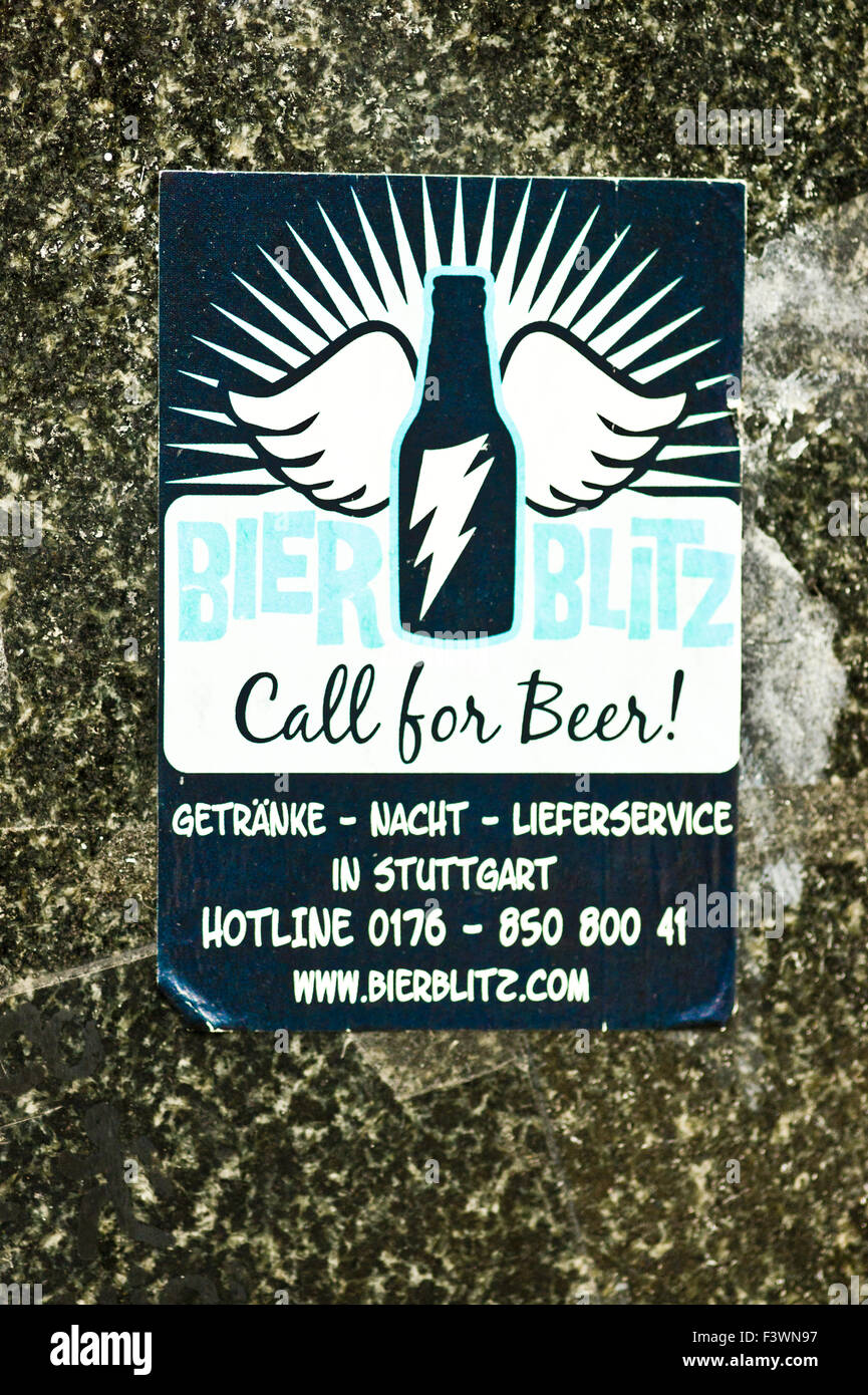 call for beer Stock Photo - Alamy