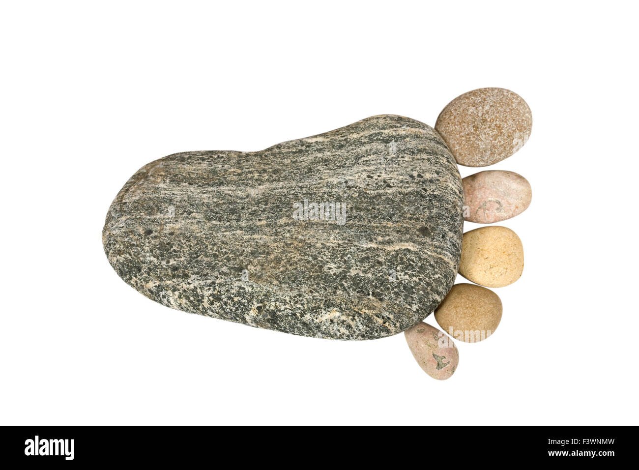 Foot stones hi-res stock photography and images - Alamy