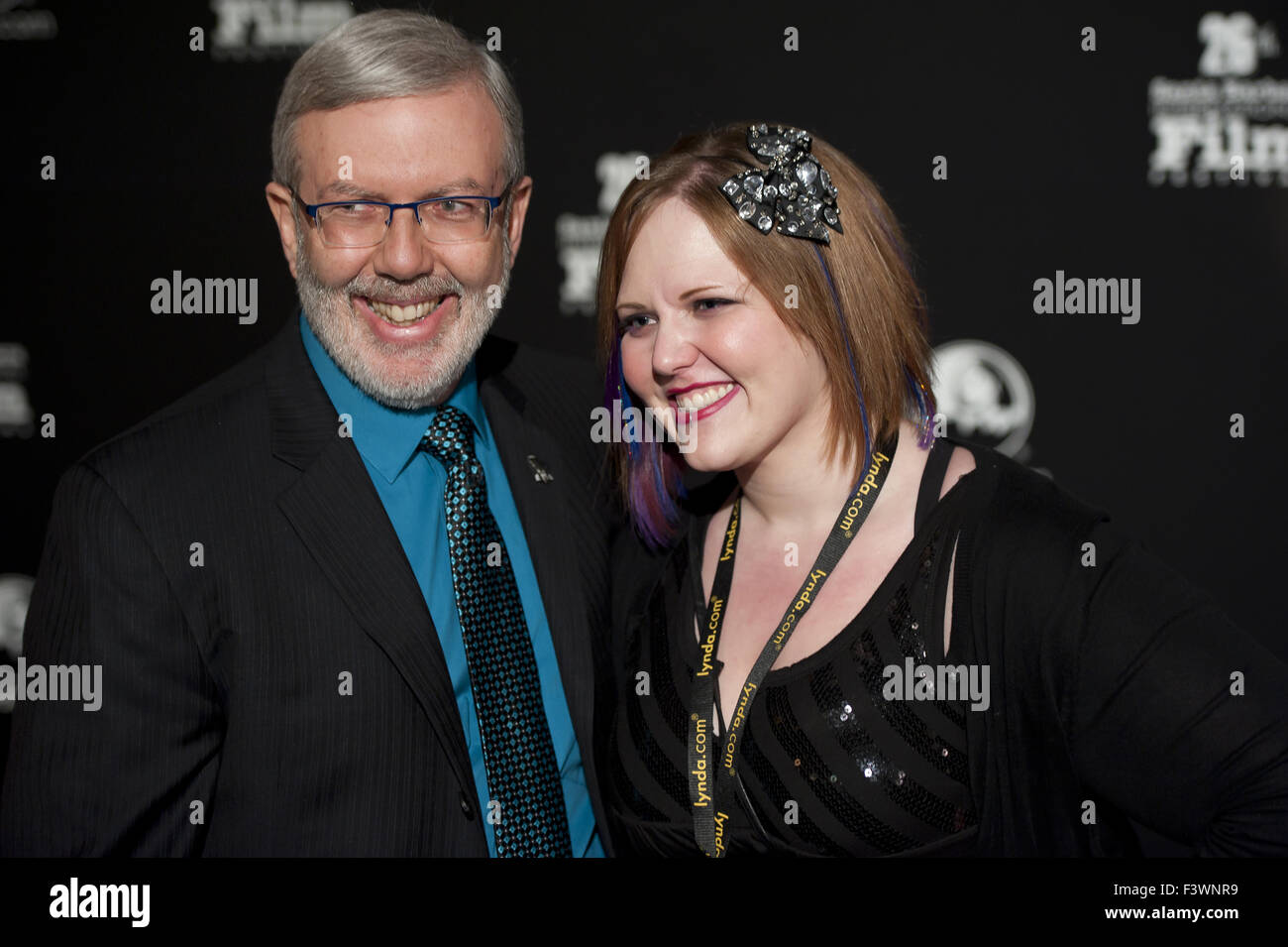 Film critic leonard maltin daughter hi-res stock photography and images ...