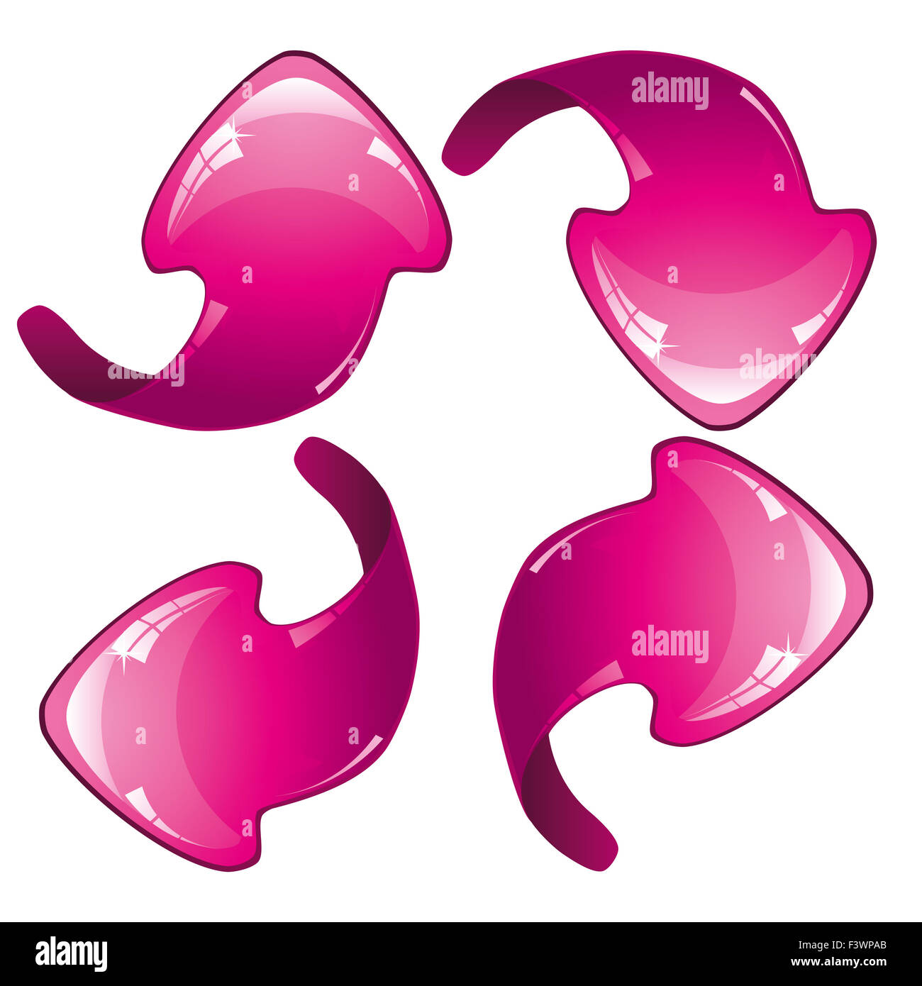 Horizontal arrows Cut Out Stock Images & Pictures - Alamy