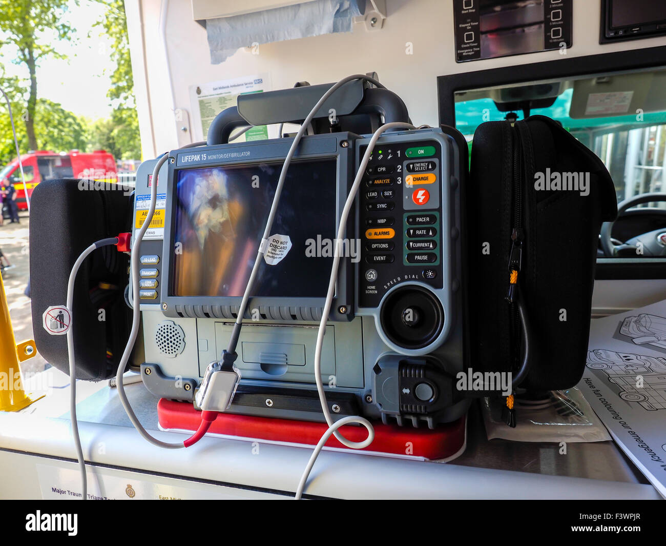 First aid equipment on display at Emergency services exhibition held in ...