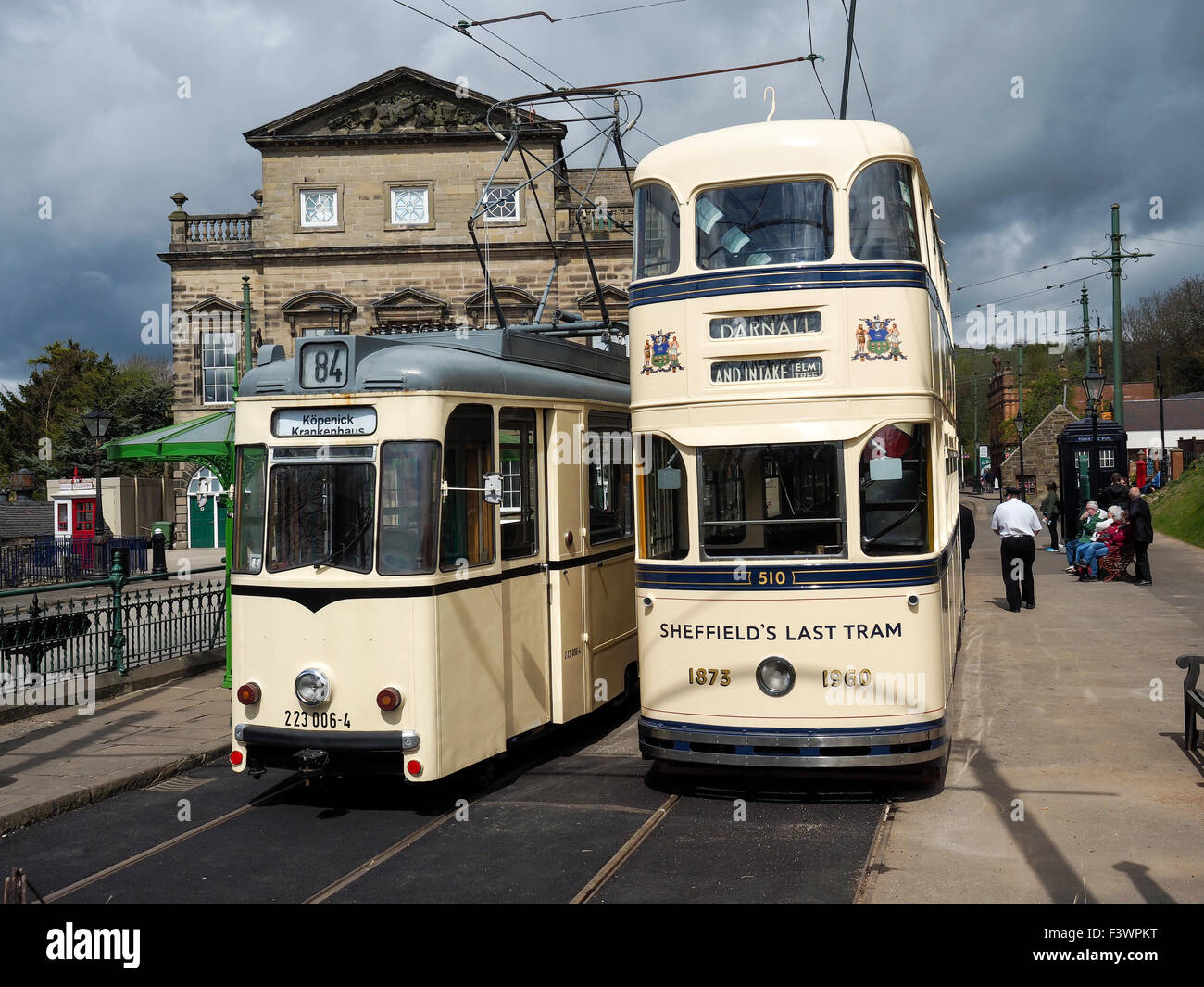 Old trams museum hi-res stock photography and images - Alamy