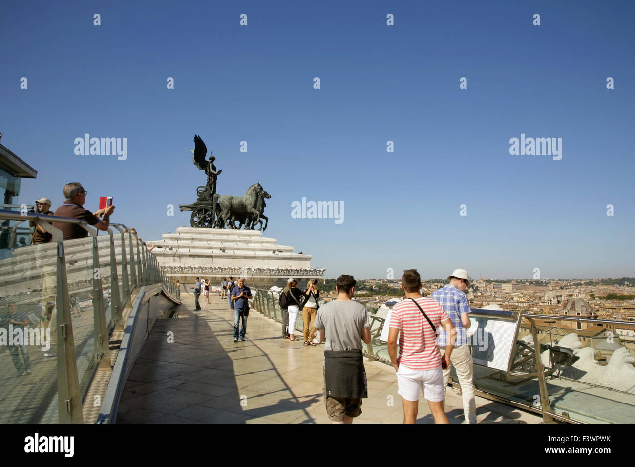 The Victor Emmanuel Monument (Il Vittoriano), also known as the ...