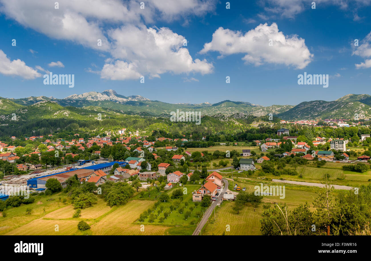 Rural summer landscape village hi-res stock photography and images - Alamy