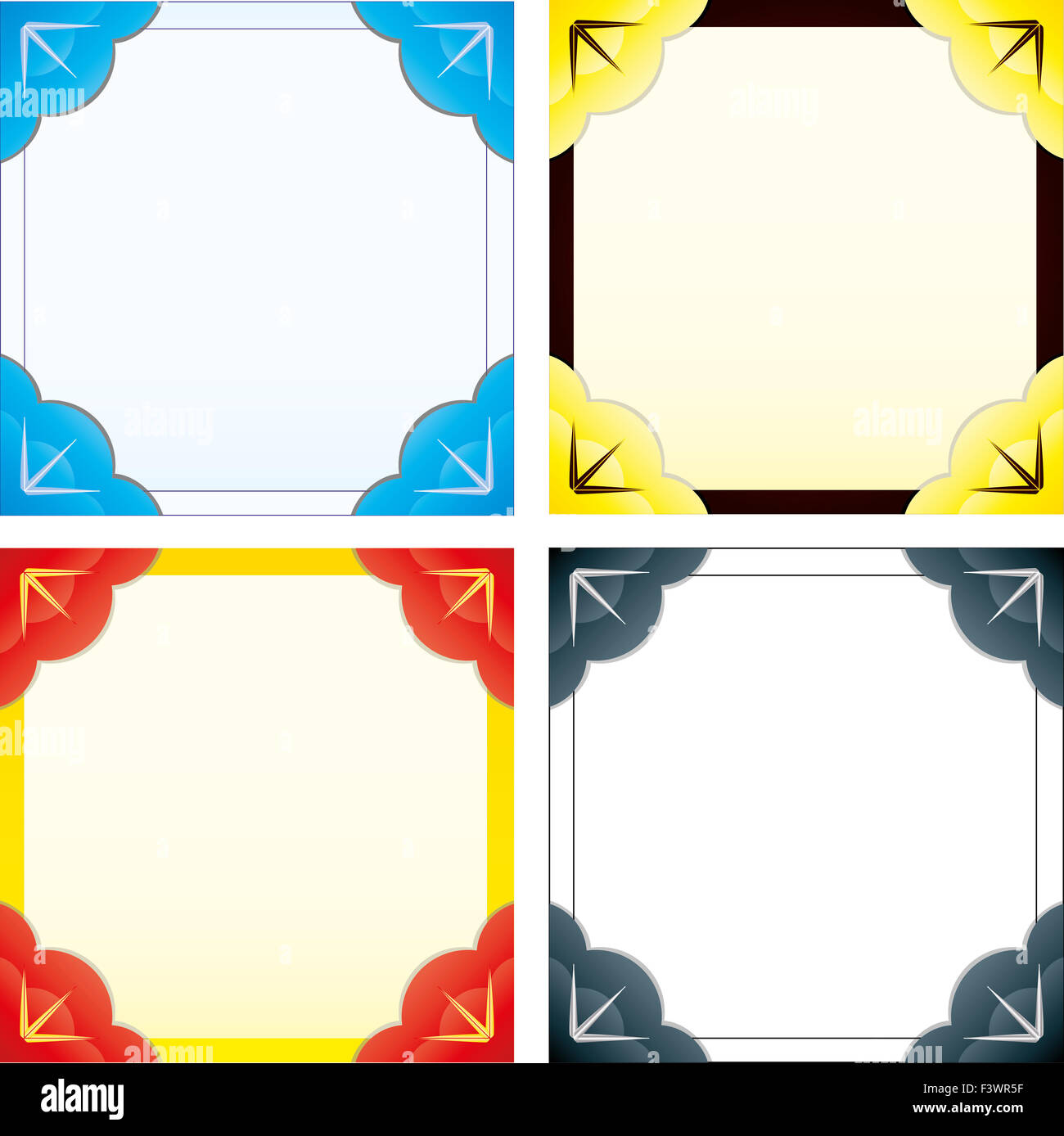 Text frames hi-res stock photography and images - Alamy