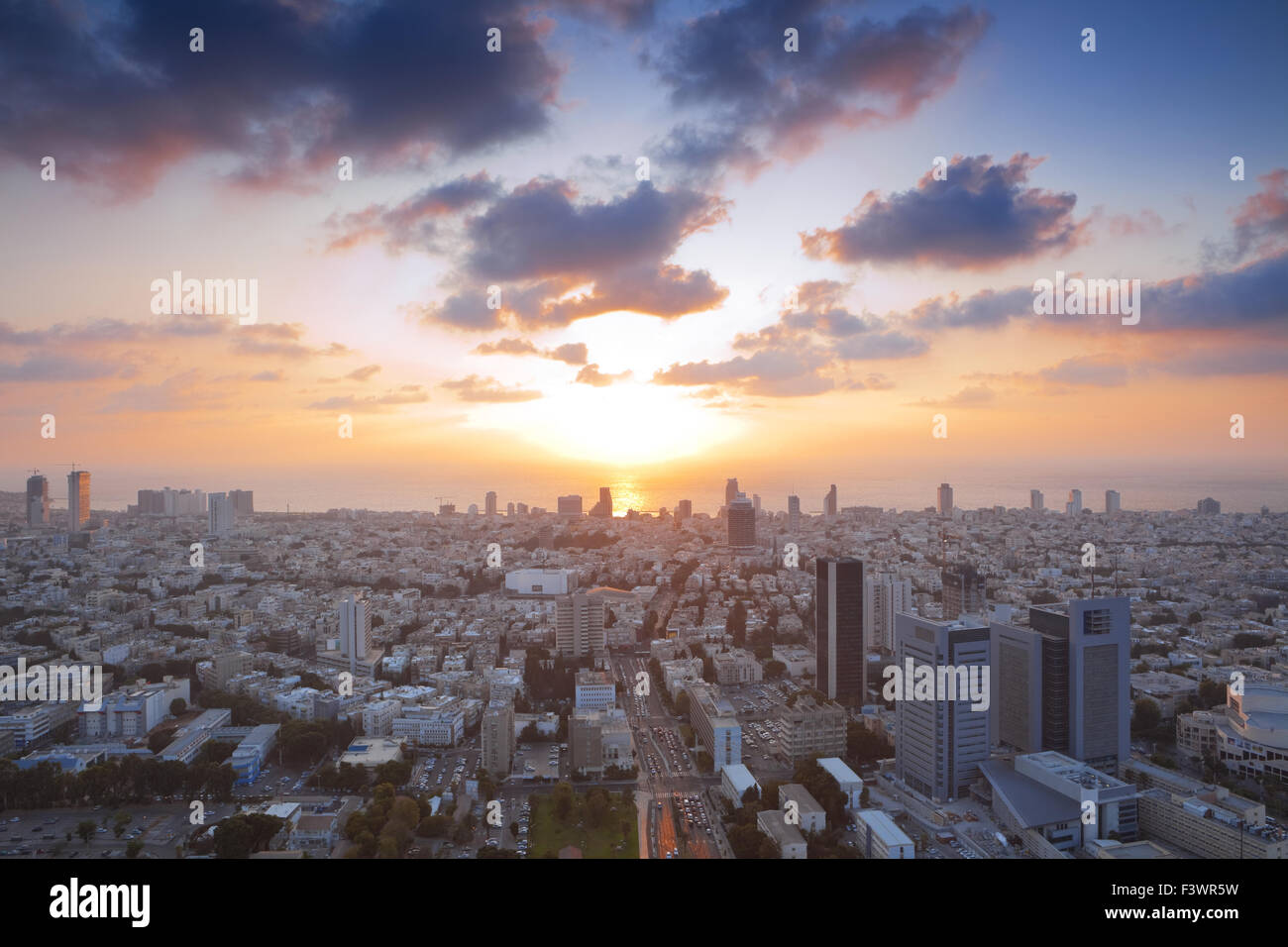 Tel Aviv Cityscape Stock Photo - Alamy