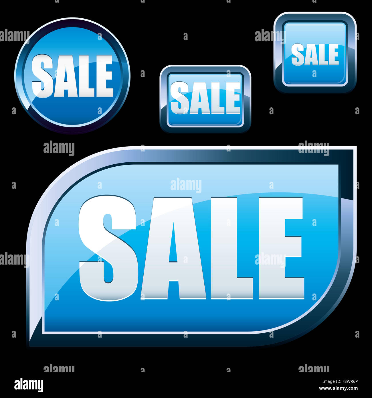 Promotional buttons hi-res stock photography and images - Alamy