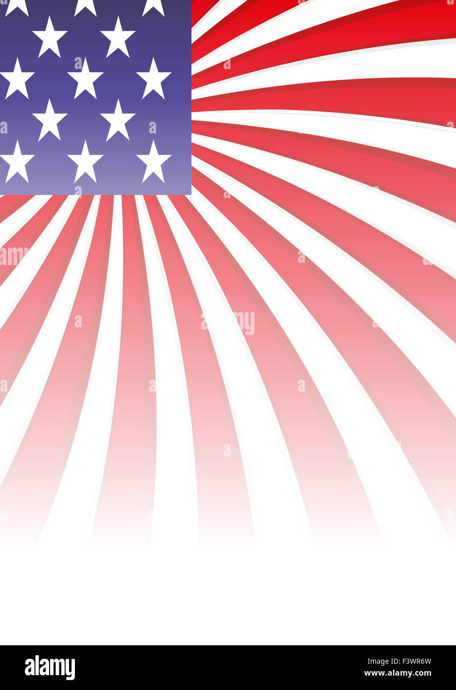 Decorative ribbon usa country hi-res stock photography and images - Alamy