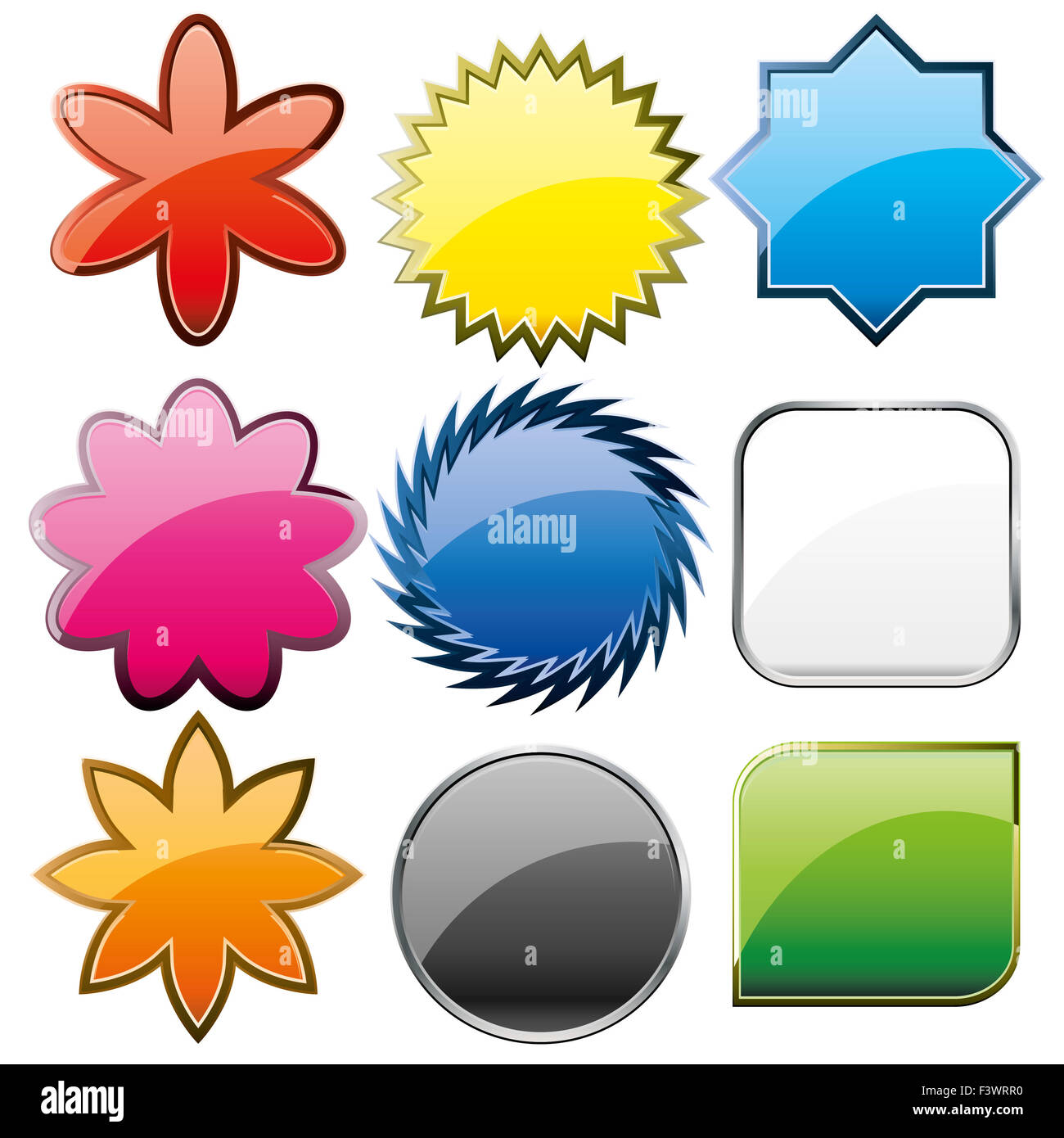 3d bar buttons hi-res stock photography and images - Alamy