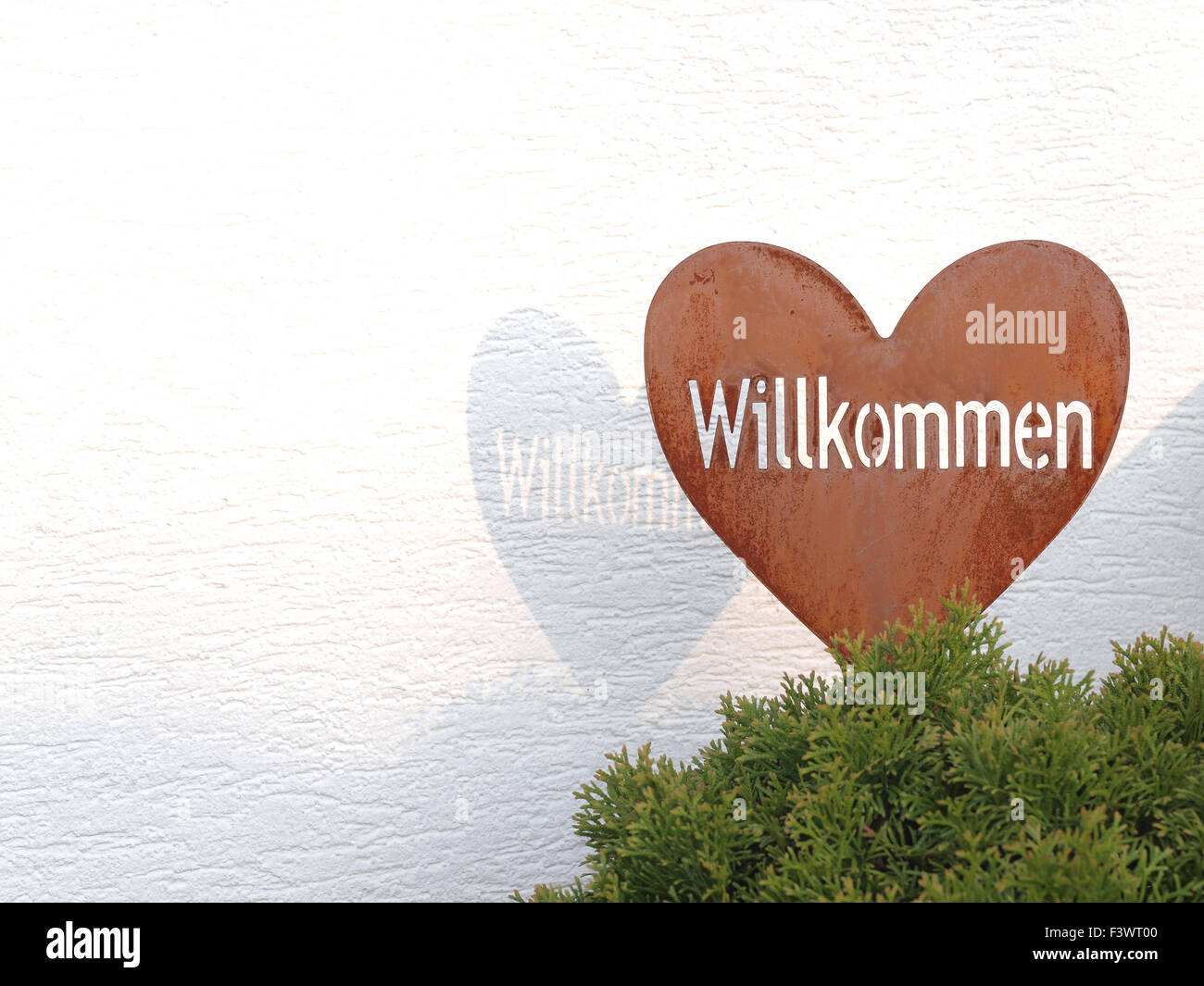 Herzlich willkommen welcome hi-res stock photography and images - Alamy