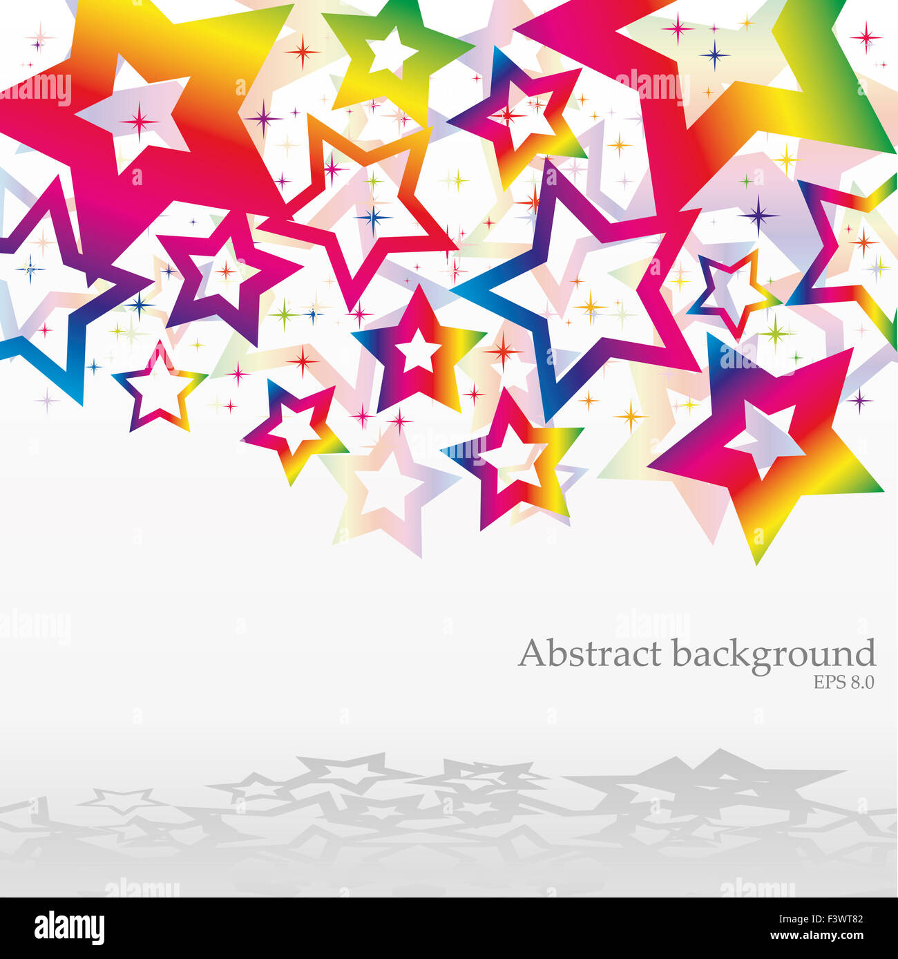Rainbow with stars hi-res stock photography and images - Alamy
