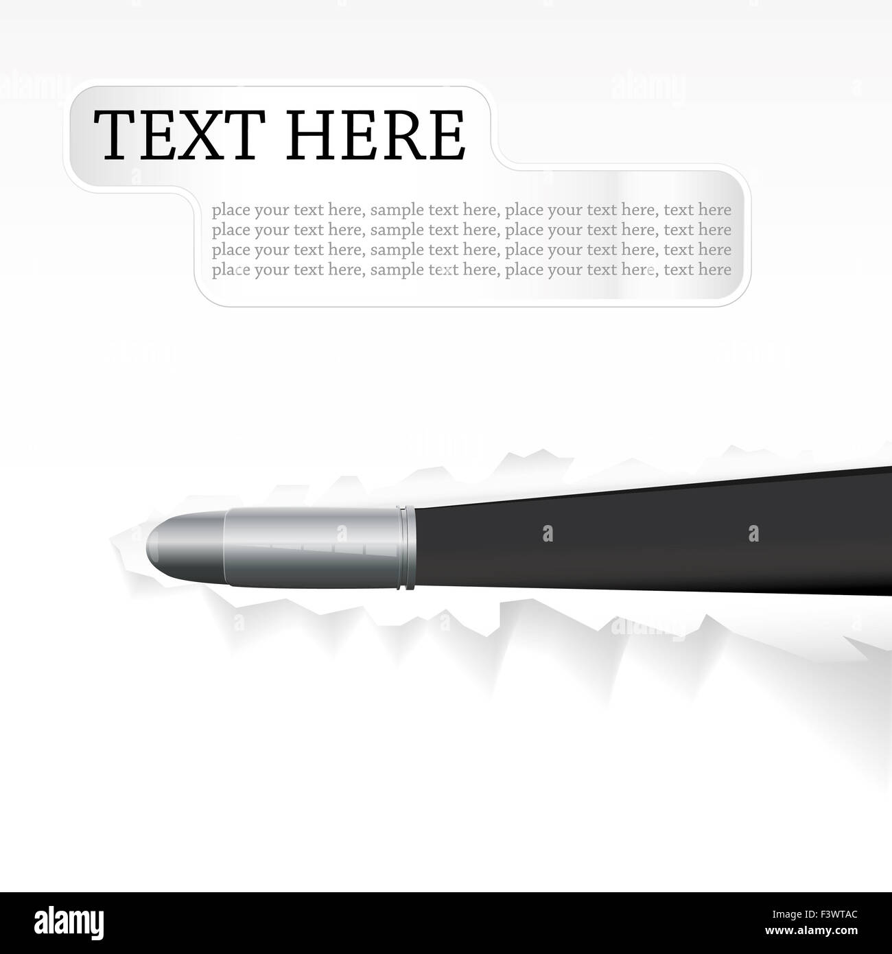 Background with bullet Stock Photo - Alamy