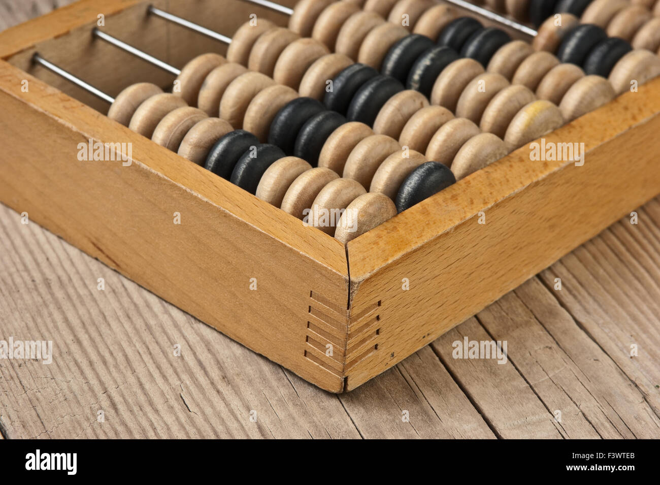 old wooden abacus Stock Photo - Alamy
