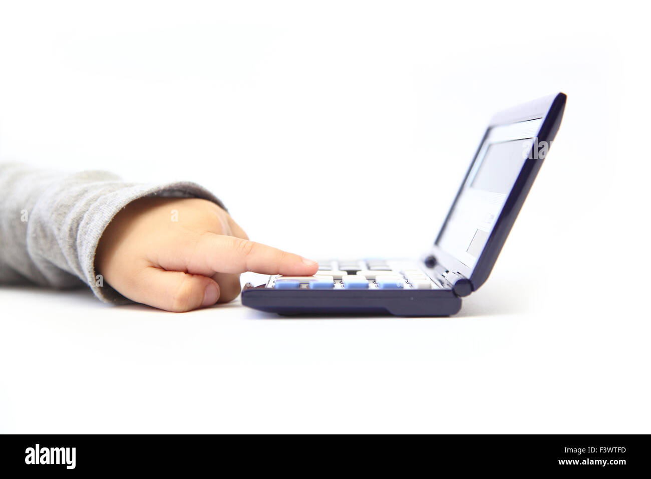 Kid calculator hi-res stock photography and images - Alamy