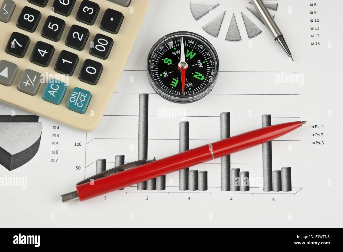 Compass color chart hi-res stock photography and images - Alamy