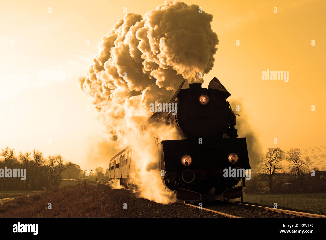 Old steam train hi-res stock photography and images - Alamy