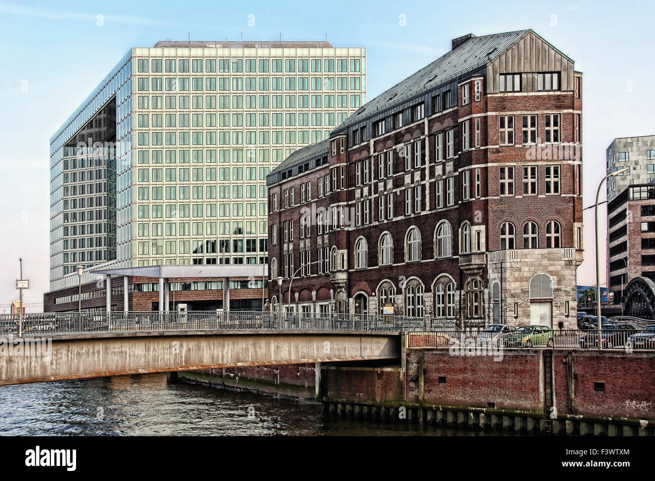 Hamburg old & new Stock Photo - Alamy