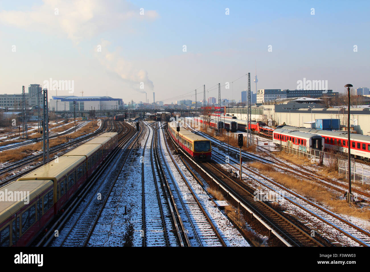 train station in berlin Stock Photo - Alamy