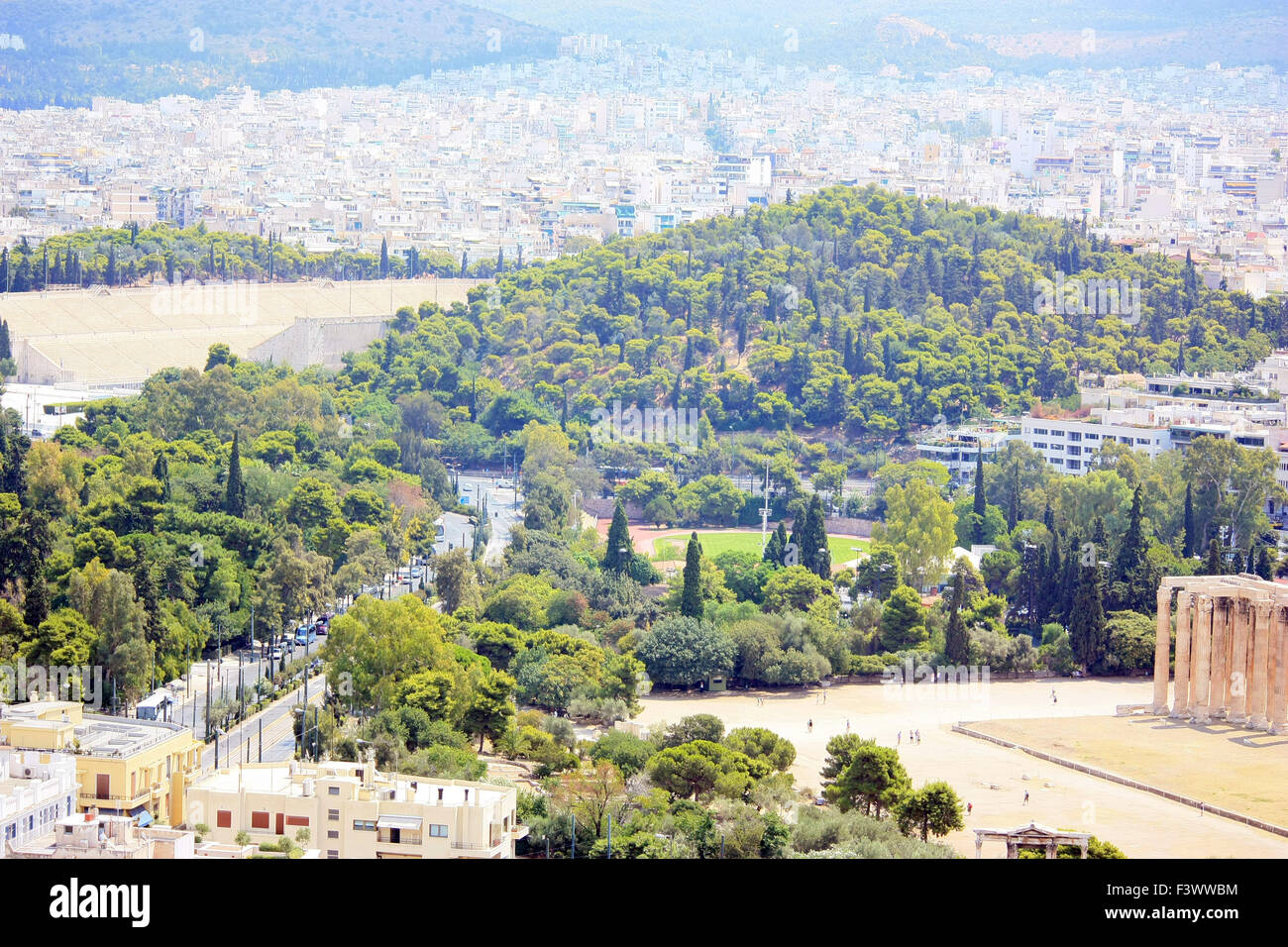 Panorama athens hi-res stock photography and images - Alamy