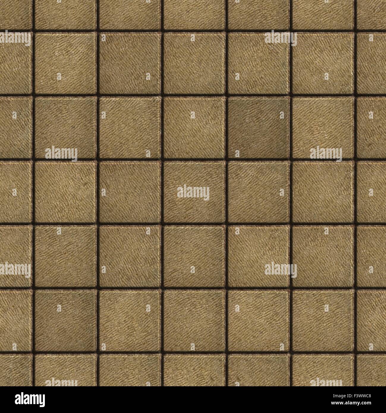 Square Pavement in Sand Color Stock Photo - Alamy