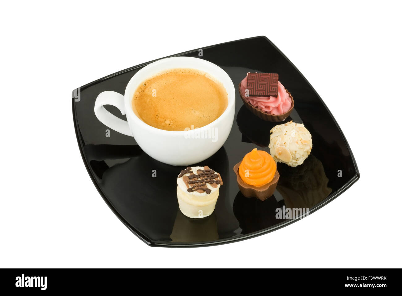 coffee and sweets Stock Photo - Alamy