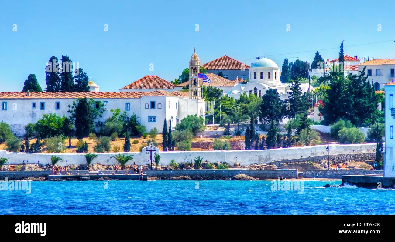 Spetses greece hi-res stock photography and images - Alamy