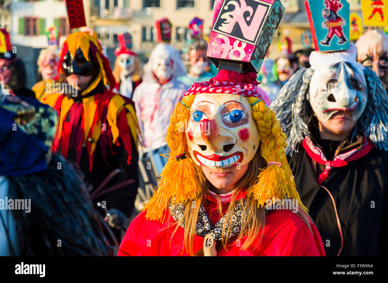 Basel fasnacht hi-res stock photography and images - Alamy